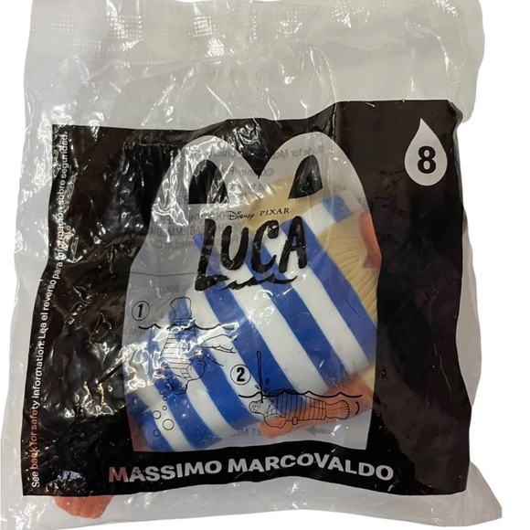 Disney | Toys | New Disney Luca Massimo Marcovaldo Happy Meal Toy 8 22 ...